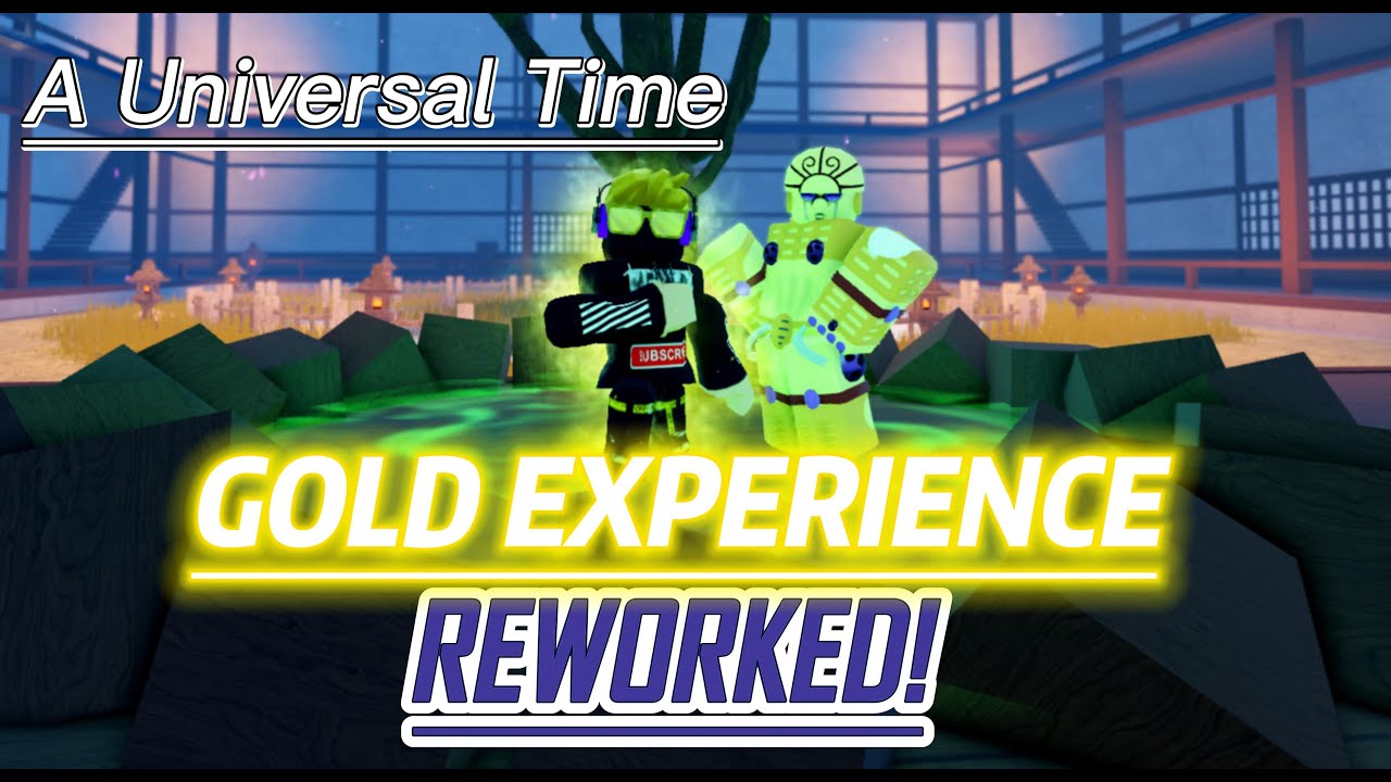 [AUT] Gold Experience REWORK Showcase - YouTube