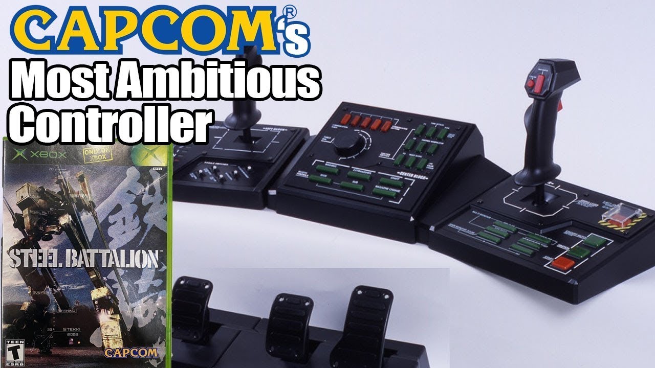 The Story of Capcom's Gundam Controller - The Steel Battalion ...