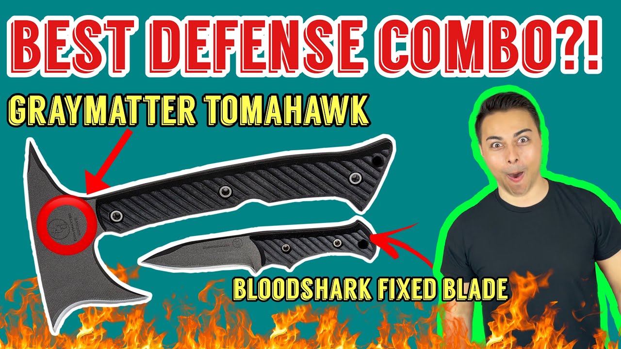 GREATEST EDC Self Defense COMBO OF ALL TIME!? Tracker Dan & RMJ ...