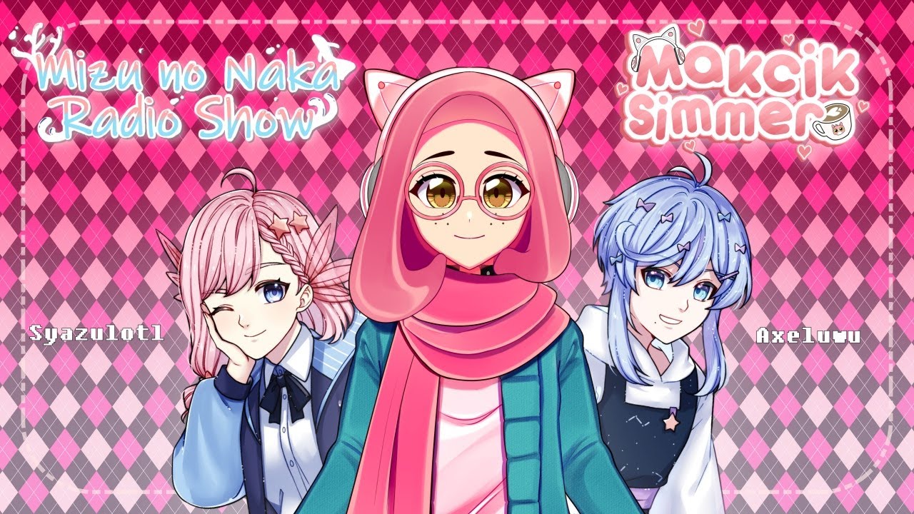 【Mizu no Naka Radio Show】Introducing Makcik Simmer, the Crazy Cat Lazy ...