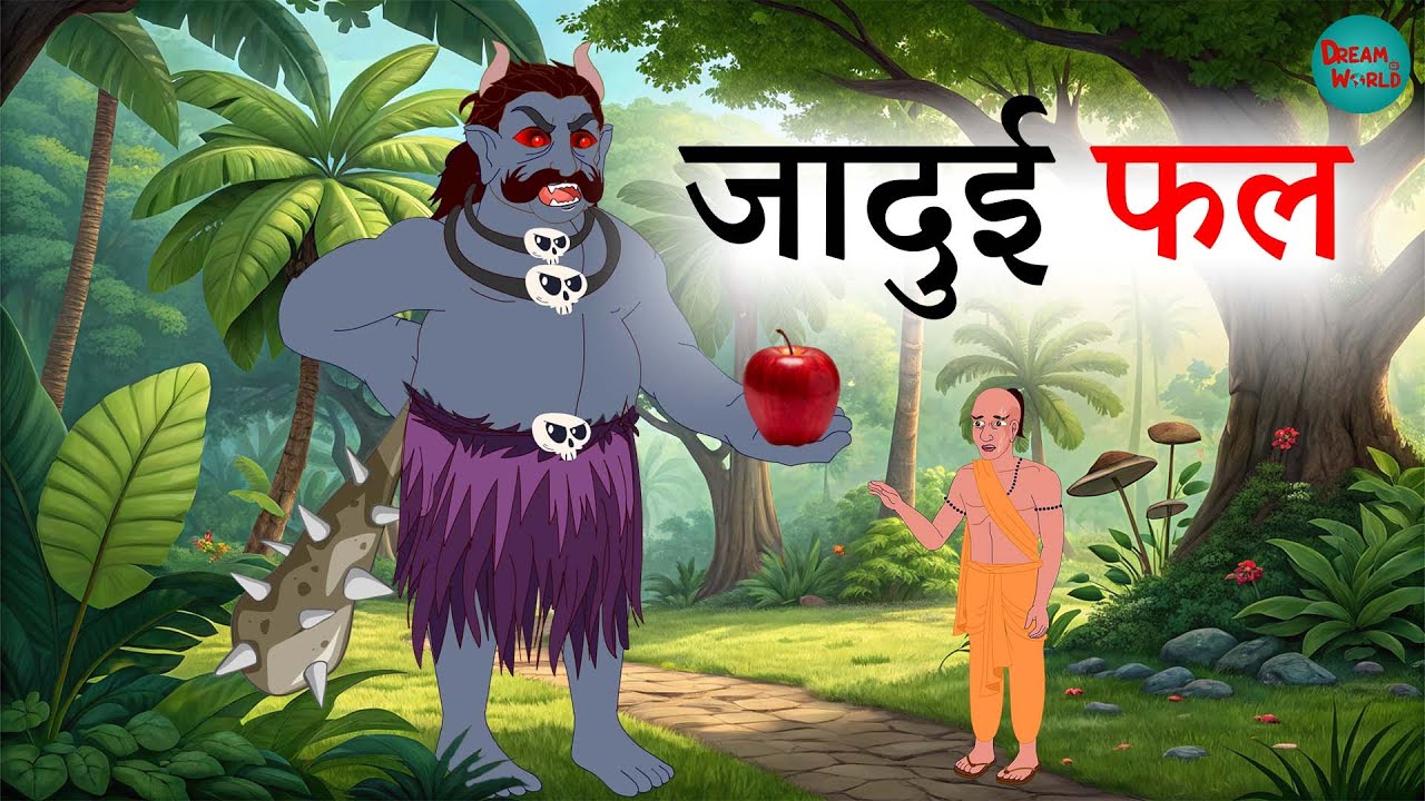 जादुई फल | Jadui Fal | Hindi Story | Hindi Moral Stories | Cartoon story - YouTube
