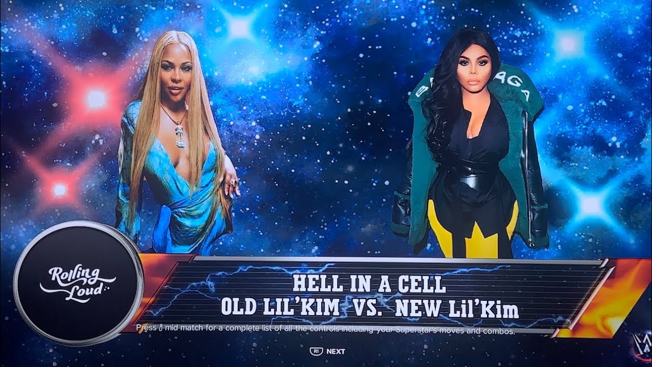 Old Lil Kim Vs New Lil Kim In a Hell In A Cell - YouTube