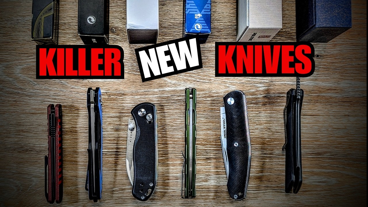 6 WILD New Budget Knives I've Never Seen Before (& They Are Awesome ...
