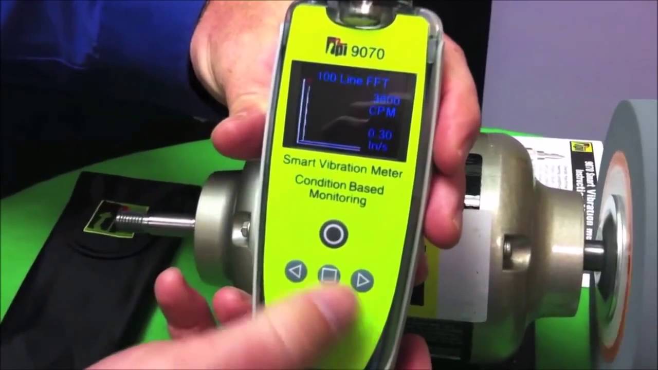 BLISS TPI Model 9070 Smart Vibration Meter - YouTube