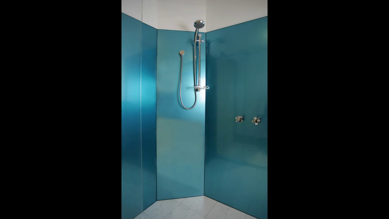 Shower Splashbacks installed by OzzieSplash - YouTube