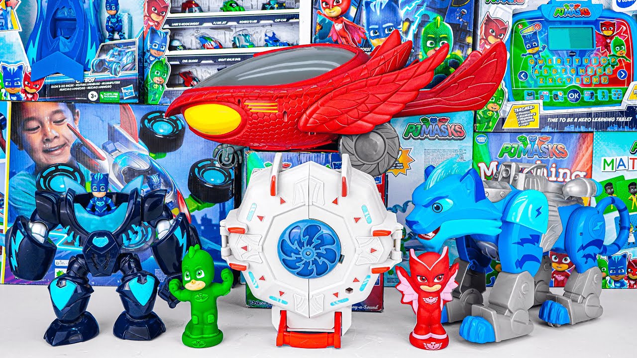 PJ Masks : 98 min Compilation - Satisfying Unboxing PJ Mask Tower ...