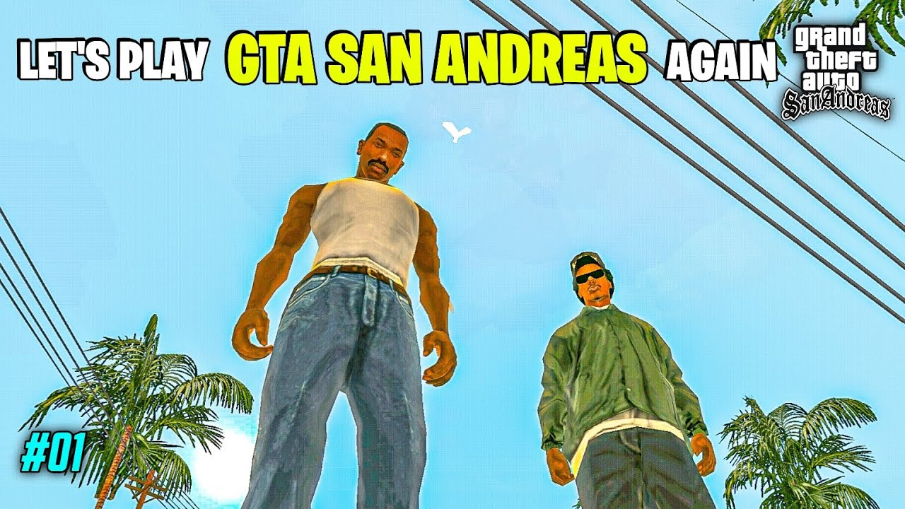 Playing Gta San Andreas - Grand Theft Auto San Andreas Gameplay - YouTube