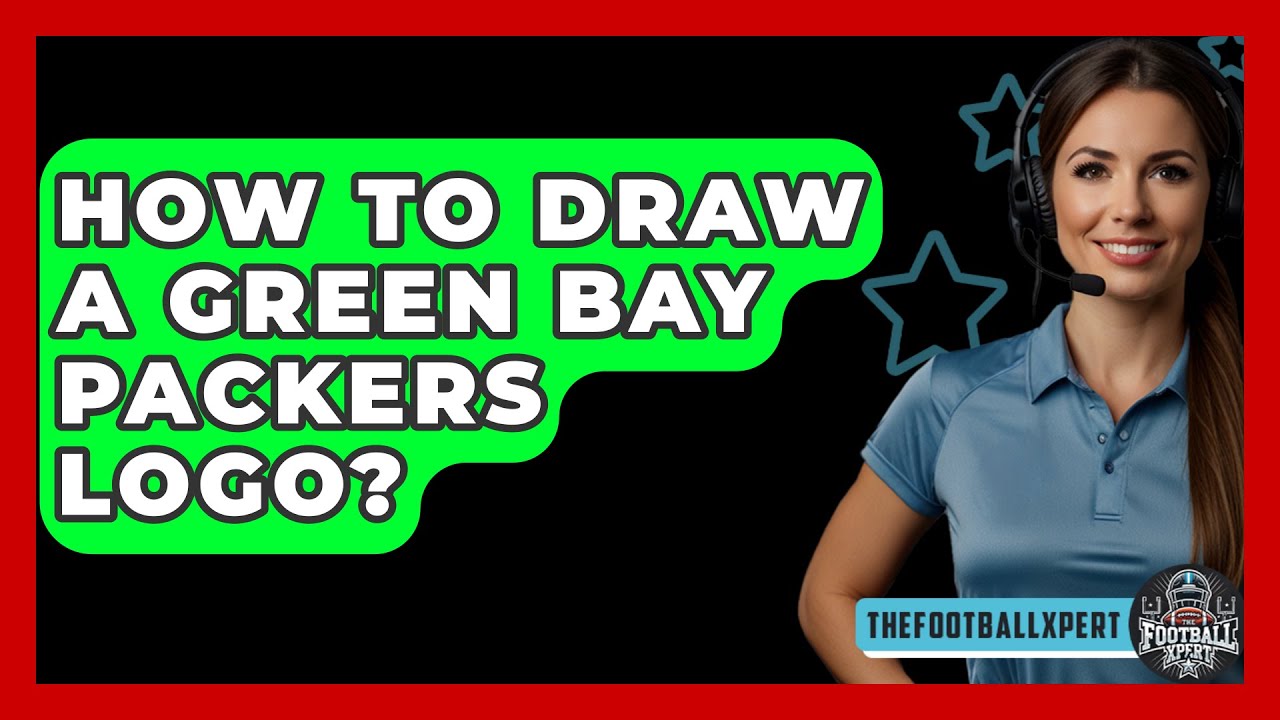 How To Draw A Green Bay Packers Logo? - The Football Xpert - YouTube