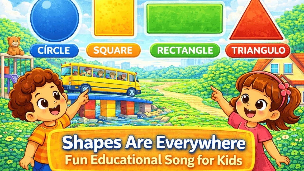 Music: Geometric Shapes for Kids / Children´s fun learning shapes - YouTube