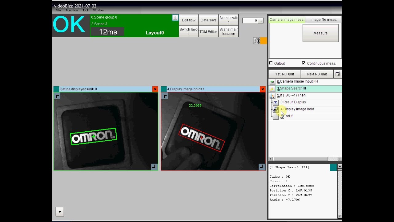 Afficher les derniers rejets dans Fz-PanDa de OMRON avec l'outil "last ...