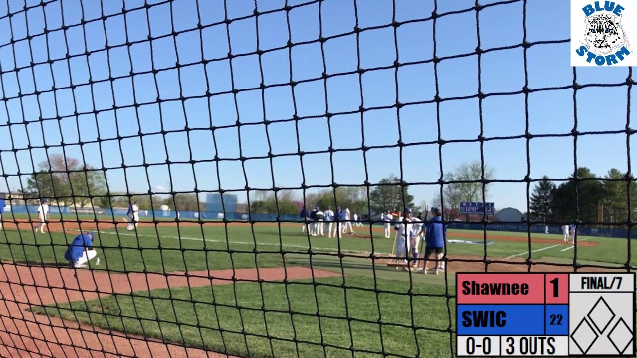 Southwestern Illinois College vs Shawnee Community College Baseball ...