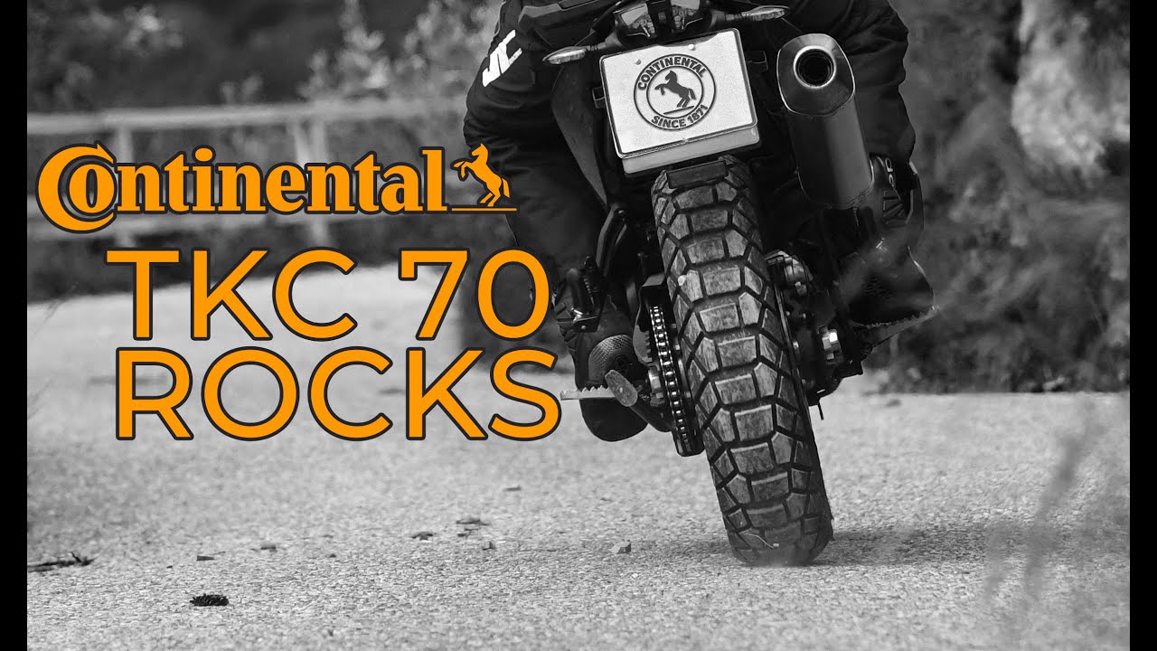 Continental TKC 70 Rocks, el nuevo neumático para motos trail - YouTube