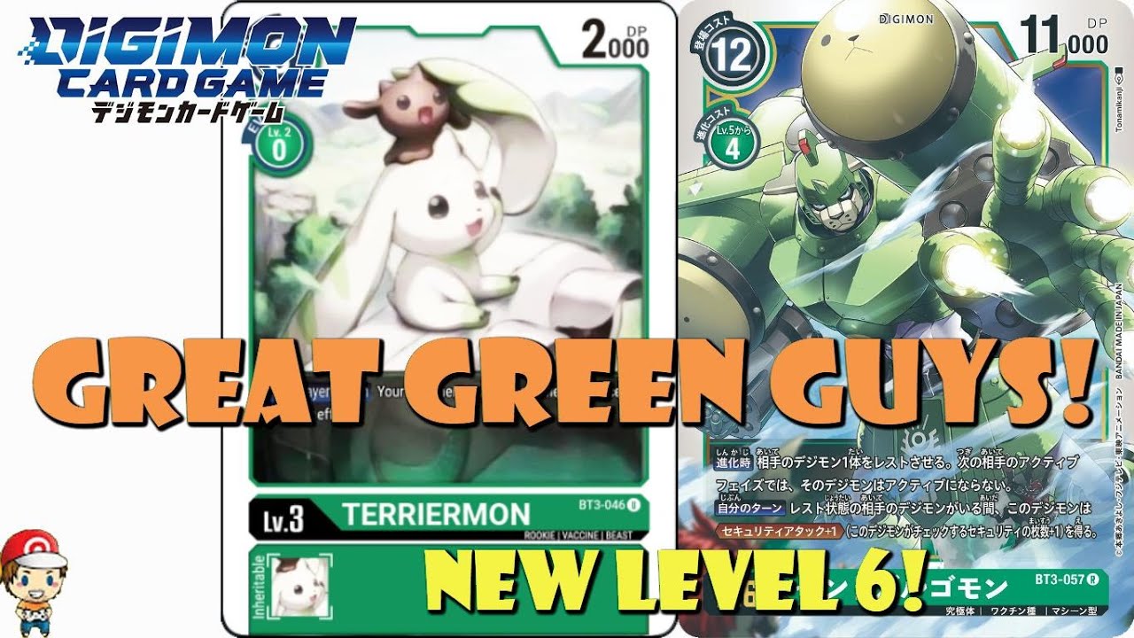 Great Green Digimon Revealed! You Can't Gain Memory! (Union Impact ...