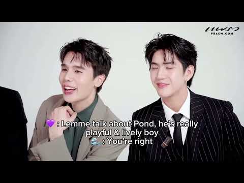 [ENG SUB] PONDPHUWIN GEMINIFOURTH JIMMYSEA WITH PRAEW MAGAZINE ❤️#pondphuwin #geminiforth #jimmysea