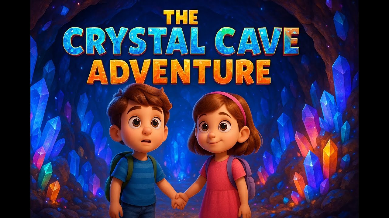 Crystal Cave Adventure ( with subtitles and read along) - YouTube