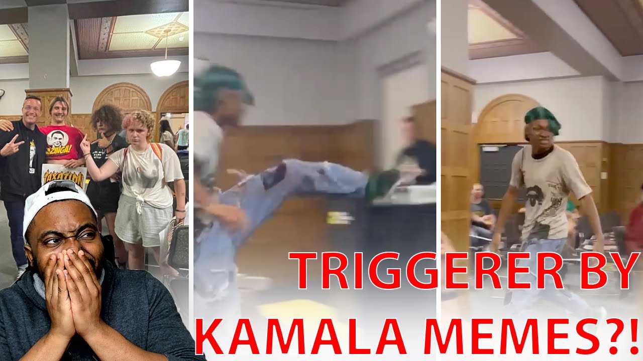 Maniac College Student ARRESTED After Getting Triggered By Kamala ...