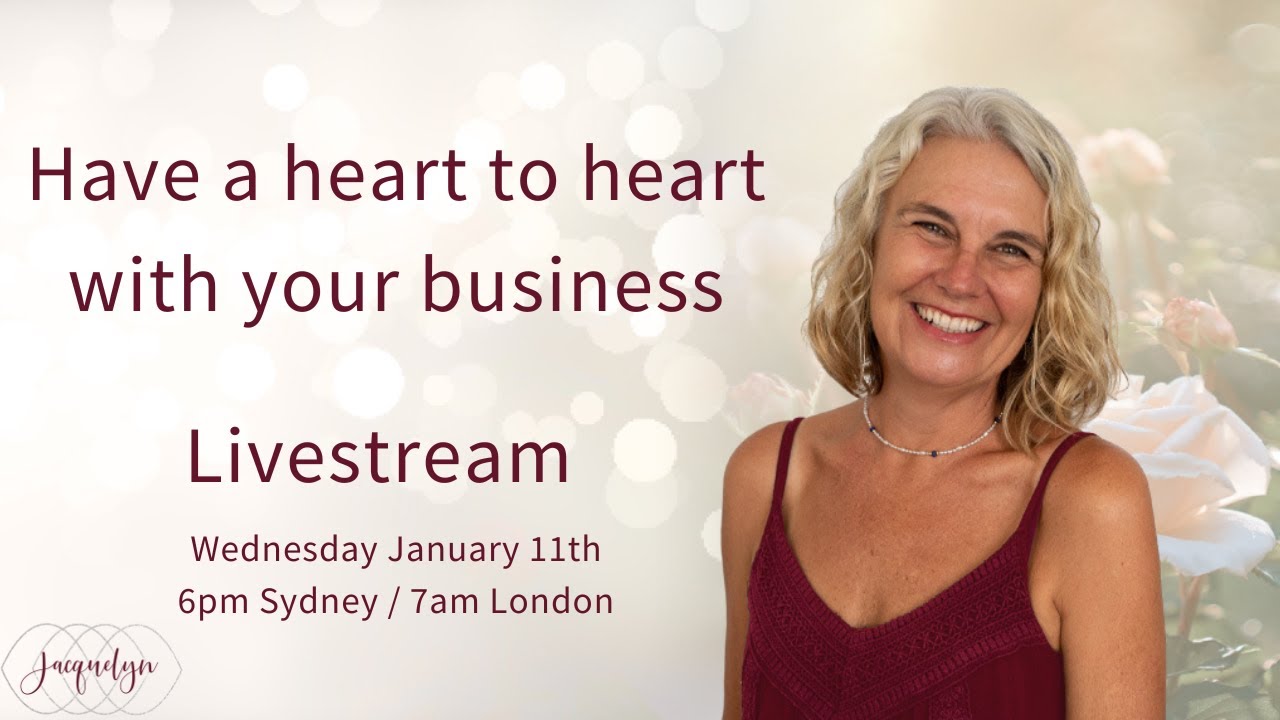 Have a heart to heart with your business - YouTube