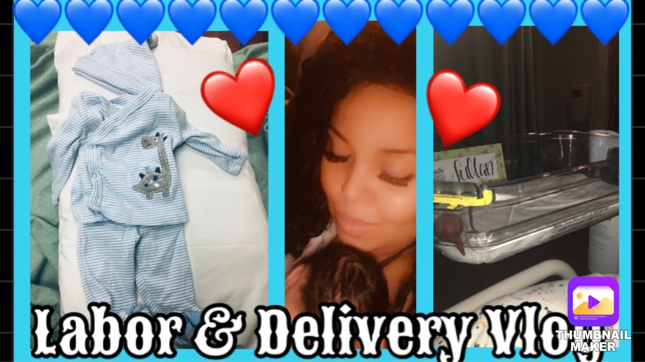 Labor & C-Section Delivery at 36 weeks Vlog 55 - YouTube