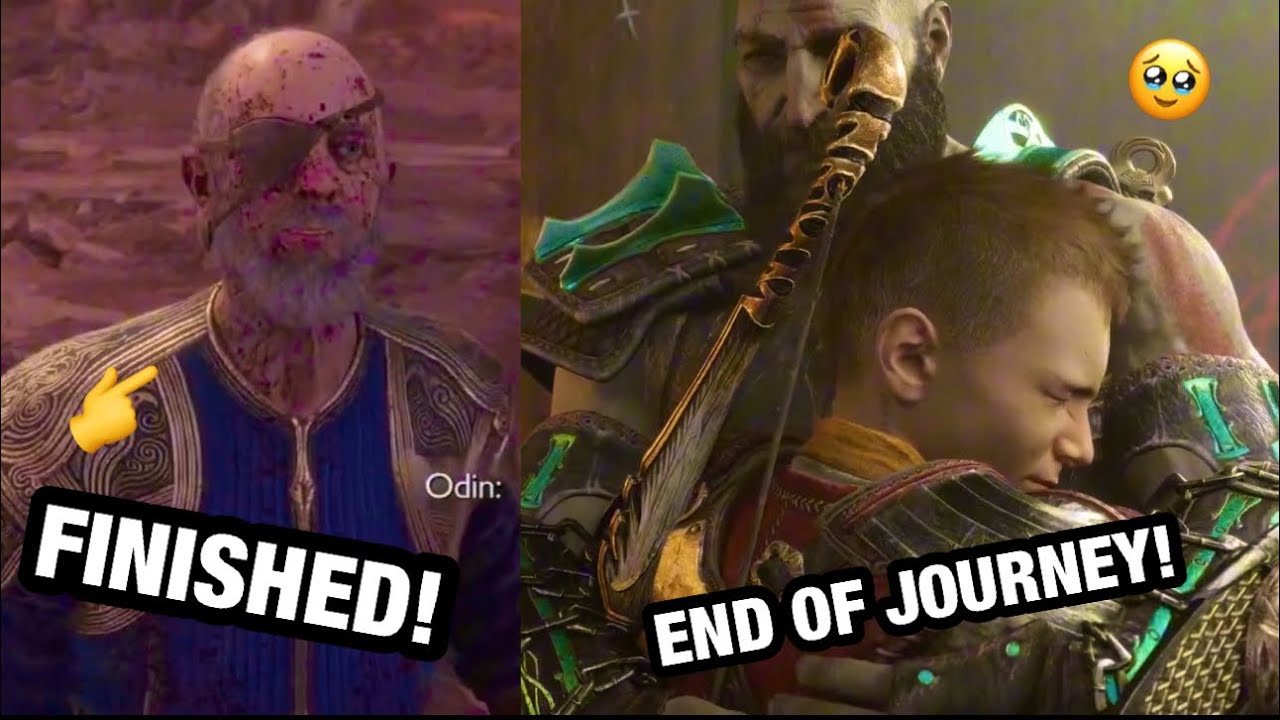 FIGHTING ODIN & ENDING THE STORY! GOD OF WAR RAGNAROK Playthrough FINAL ...
