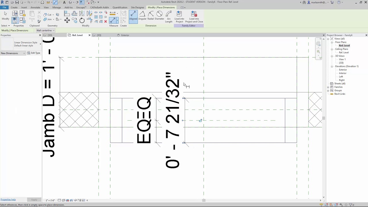 02 Revit Window Family Fixed Adjustable Frame Glazing - YouTube