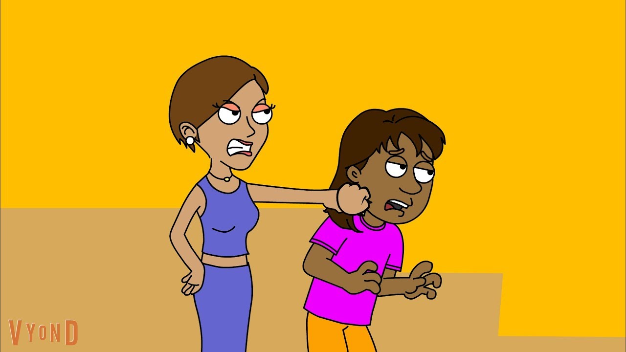 Elena Pushes Dora Down The Stairs/Grounded - YouTube