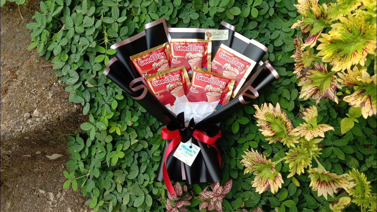 TUTORIAL BUKET KOPI GOOD DAY - YouTube