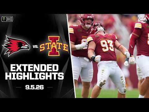 SE Missouri State vs. Iowa State Extended Highlights | 2026 Monster Energy Big 12 Football