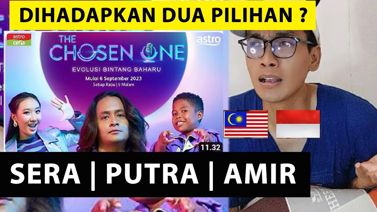 Amir, Putra & Sera (Konser Prelude) The Chosen One - YouTube
