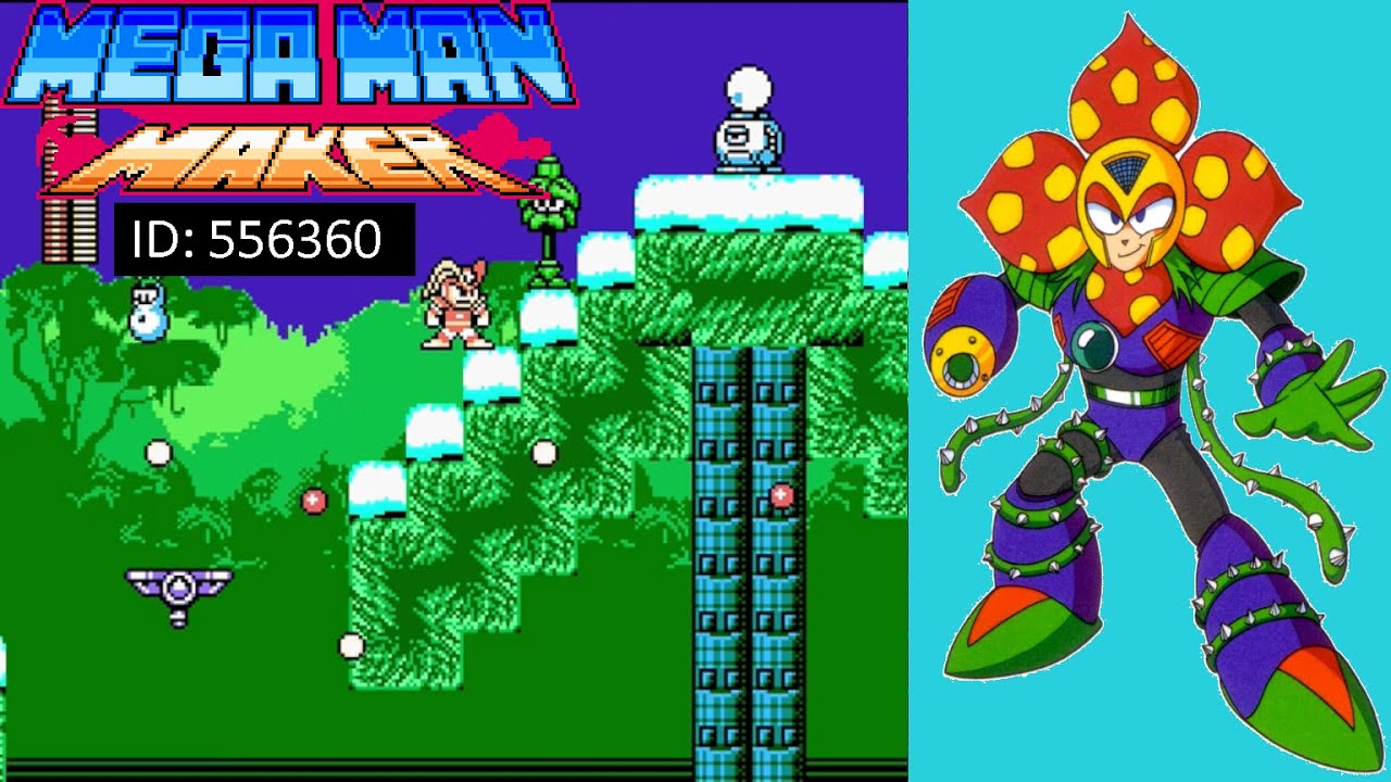 ロックマン Mega Man Maker Review - Frozen Jungle 556360 - YouTube