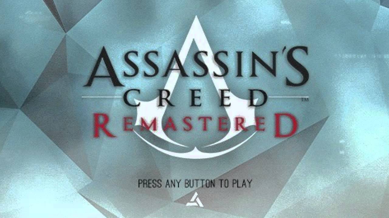Assassins Creed Remastered | Main Menu - Fan Made/Real? - YouTube