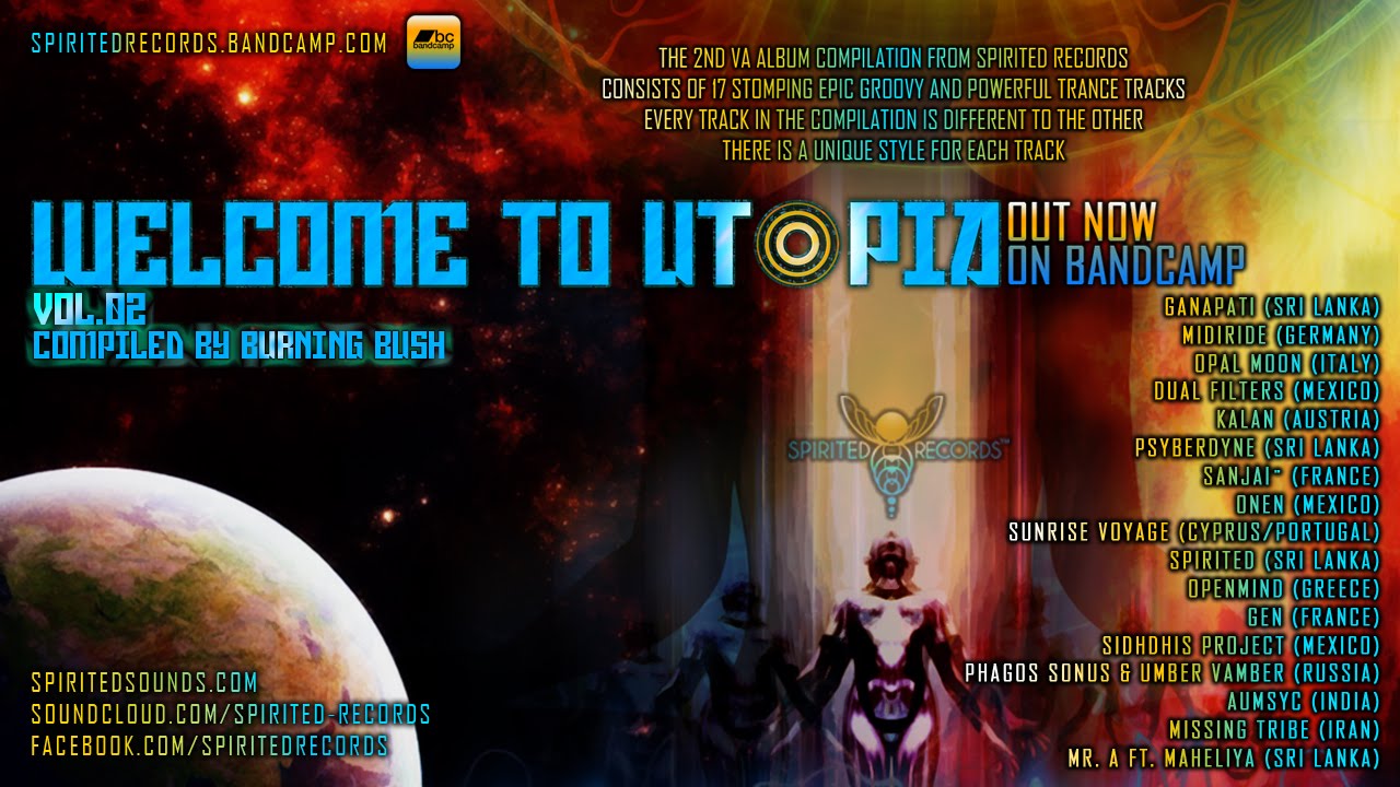 Welcome to Utopia Vol . 02 Spirited Records - YouTube