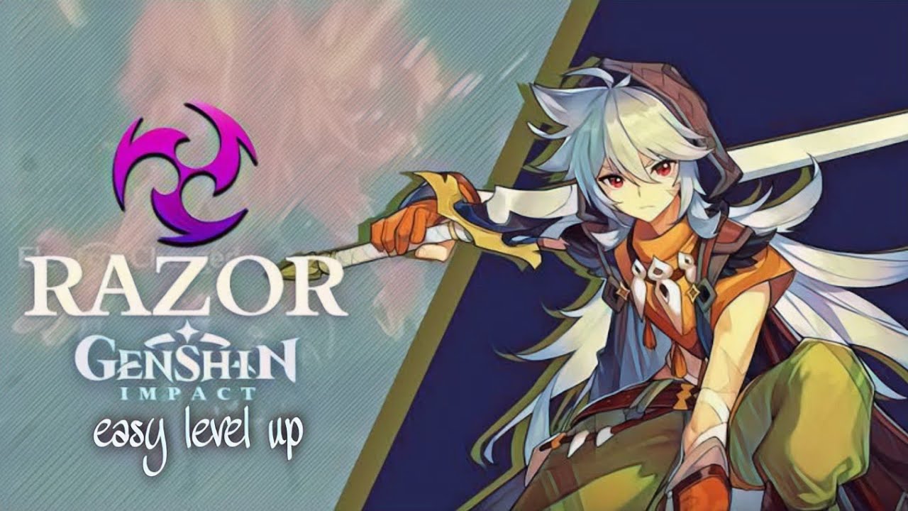 genshin impact razor level up in 2 minutes easily | genshin impact ...