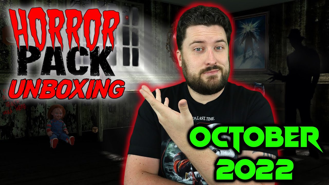 Horror Pack Unboxing - October 2022 - YouTube