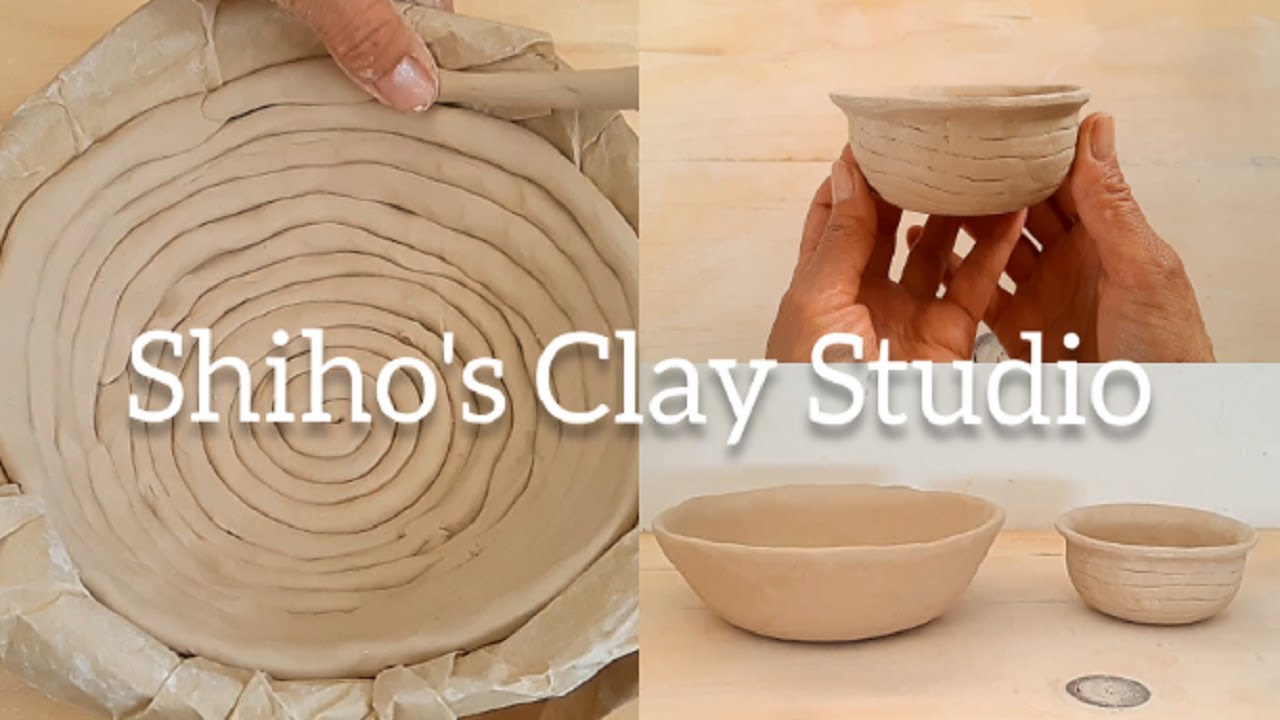 Simple hand building with coil method - YouTube