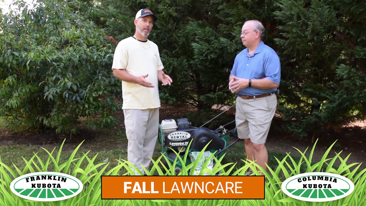 How To Aerate and Overseed Your Lawn - YouTube