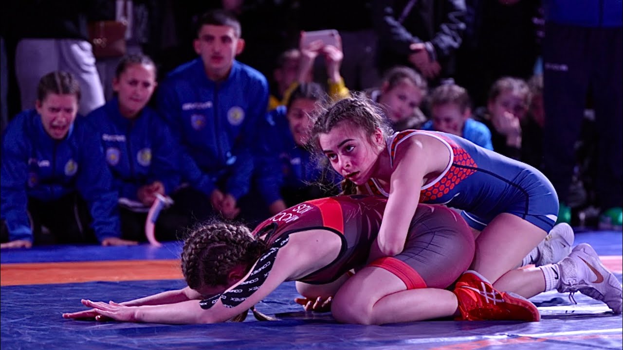 Scoreboard E. Nikoci (KOS) vs B. Manno (USA) 43kg. Womens youth girls ...