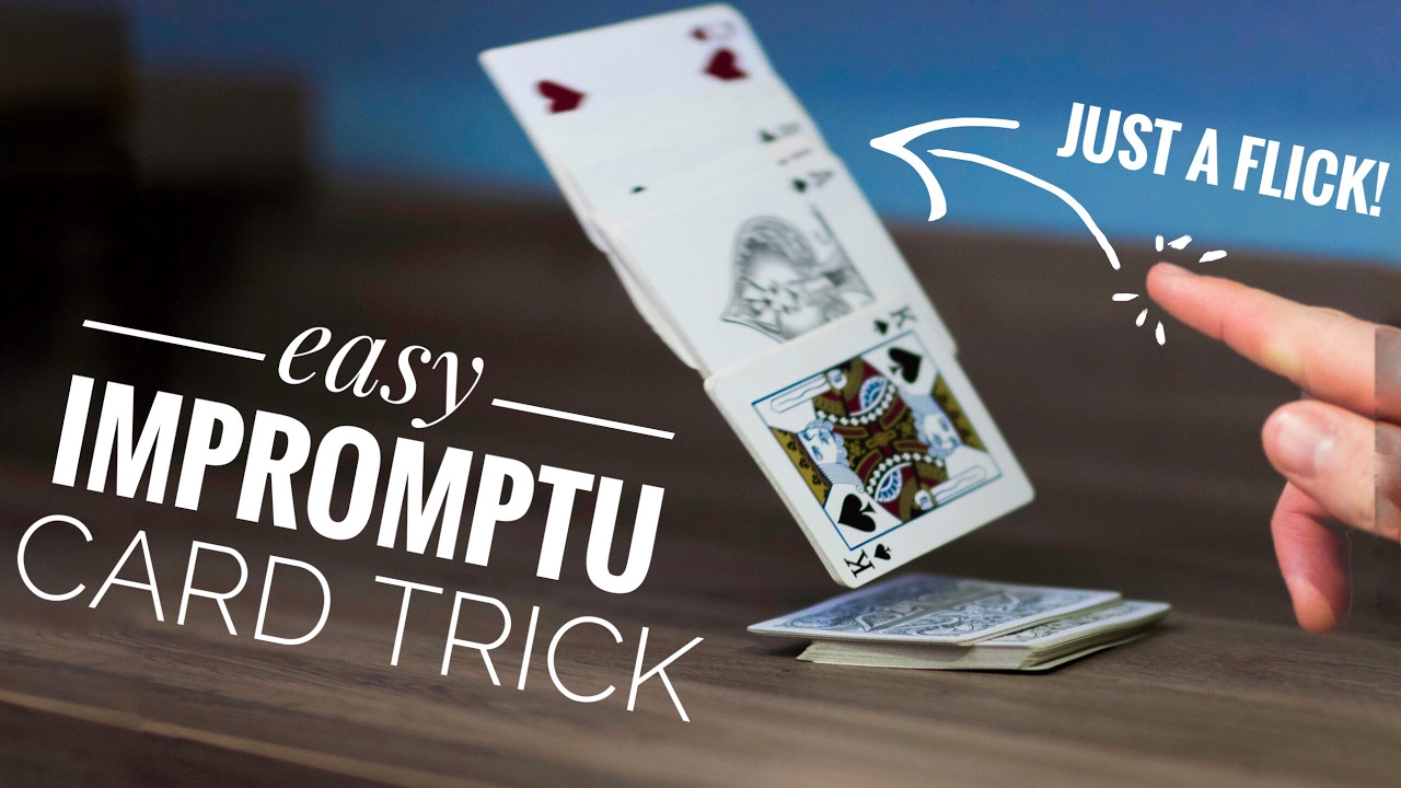 Impressive FLICK Card Trick // MAGIC TUTORIAL - YouTube