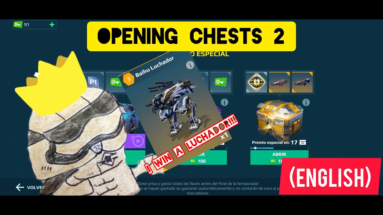 Opening Chests 2, in the Black Market - War Robots WR - YouTube