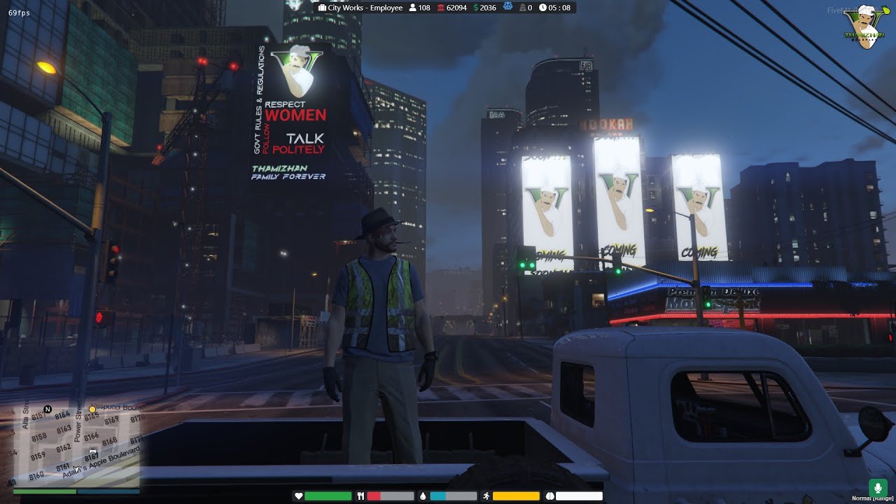 GTA 5 tamil roleplay in Thamizhan RP Taking new Job - YouTube