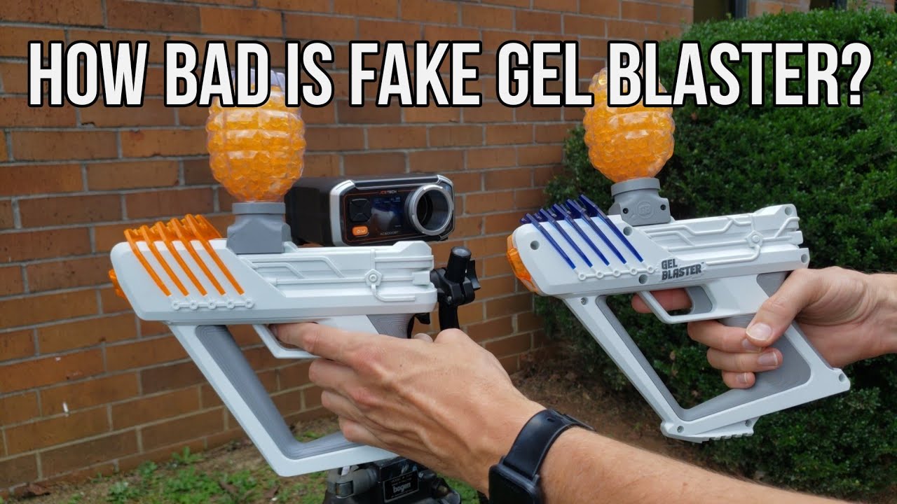 I Tested FAKE Gel Blaster Surge and Compare It To The Real GB Surge Gel ...