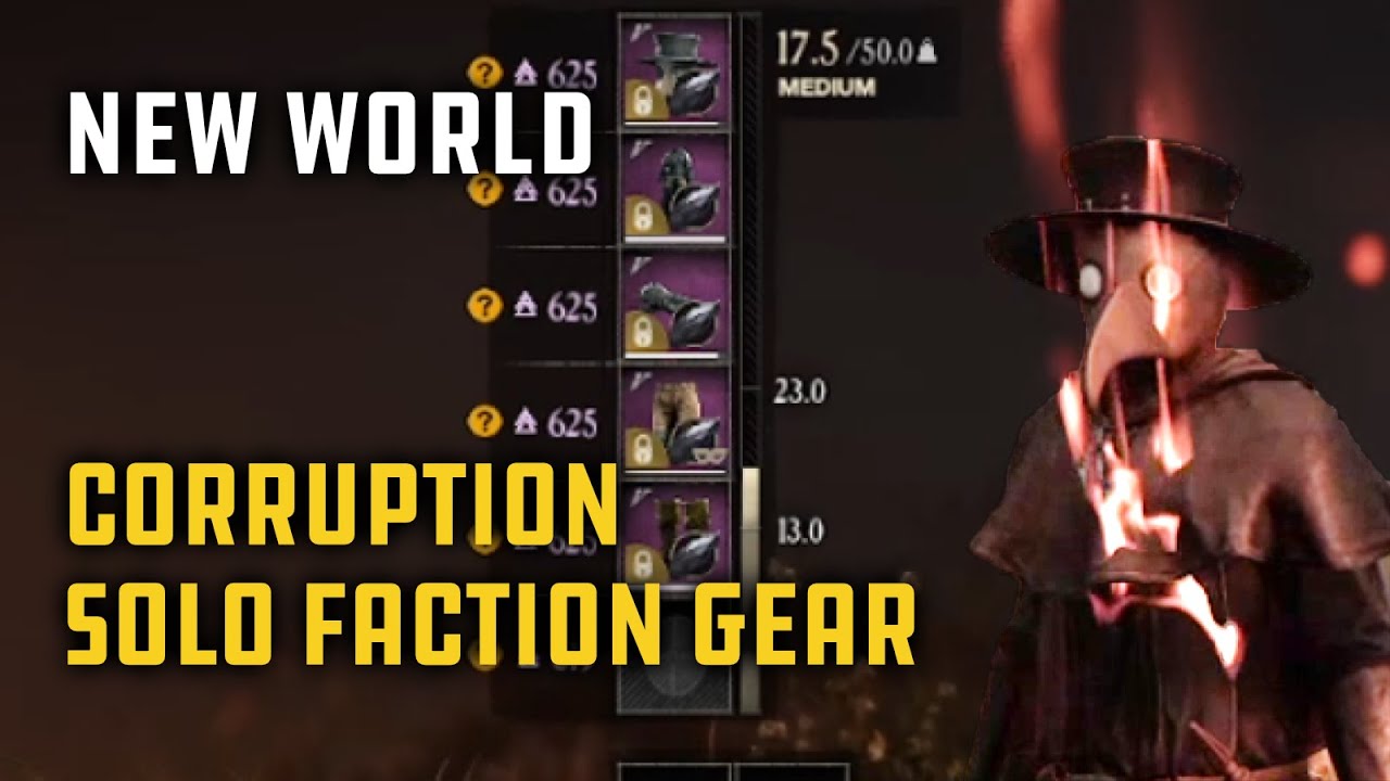 Corruption Level 66 Solo with Faction Gear - New World PVE (Reekwater ...