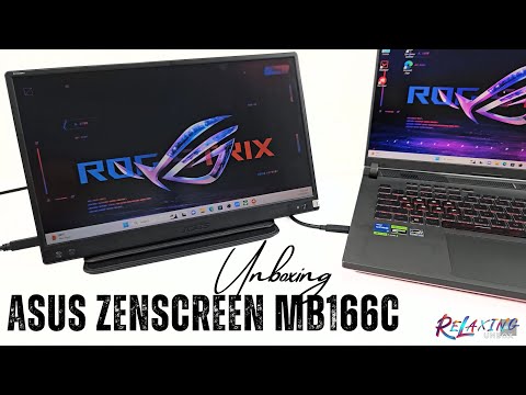 Asus MB166C 15,6" bærbar skjerm - Elkjøp