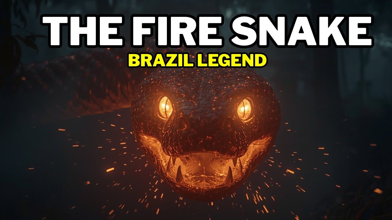 Brazilian Folklore | Boitatá: The Fire Serpent That Hunts the Guilty ...