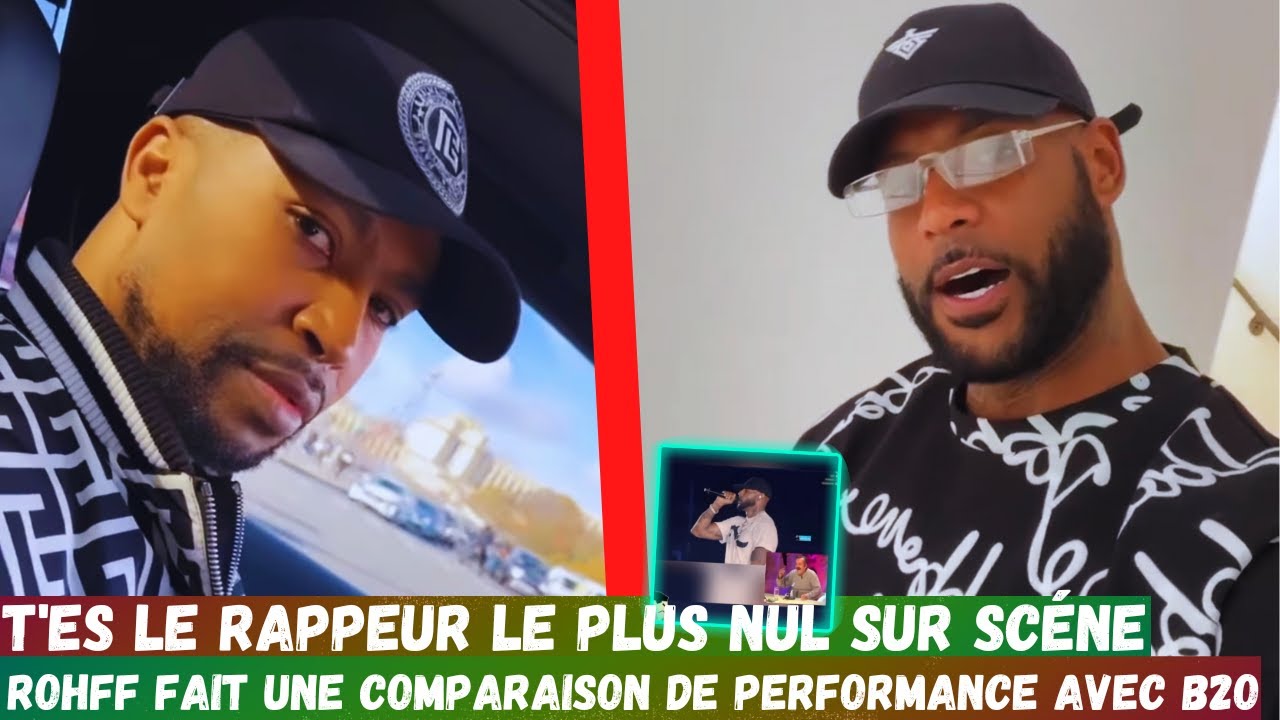 Rohff Humilié Booba encore avec cette comparaison il réagit t'es le ...