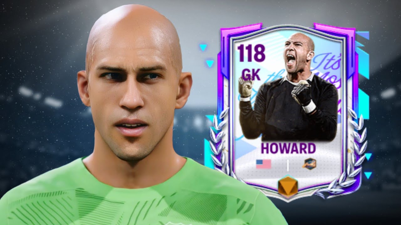 113 OVR TIM HOWARD REVIEW FC MOBILE 🔥 TIM HOWARD FC MOBILE || LION ...