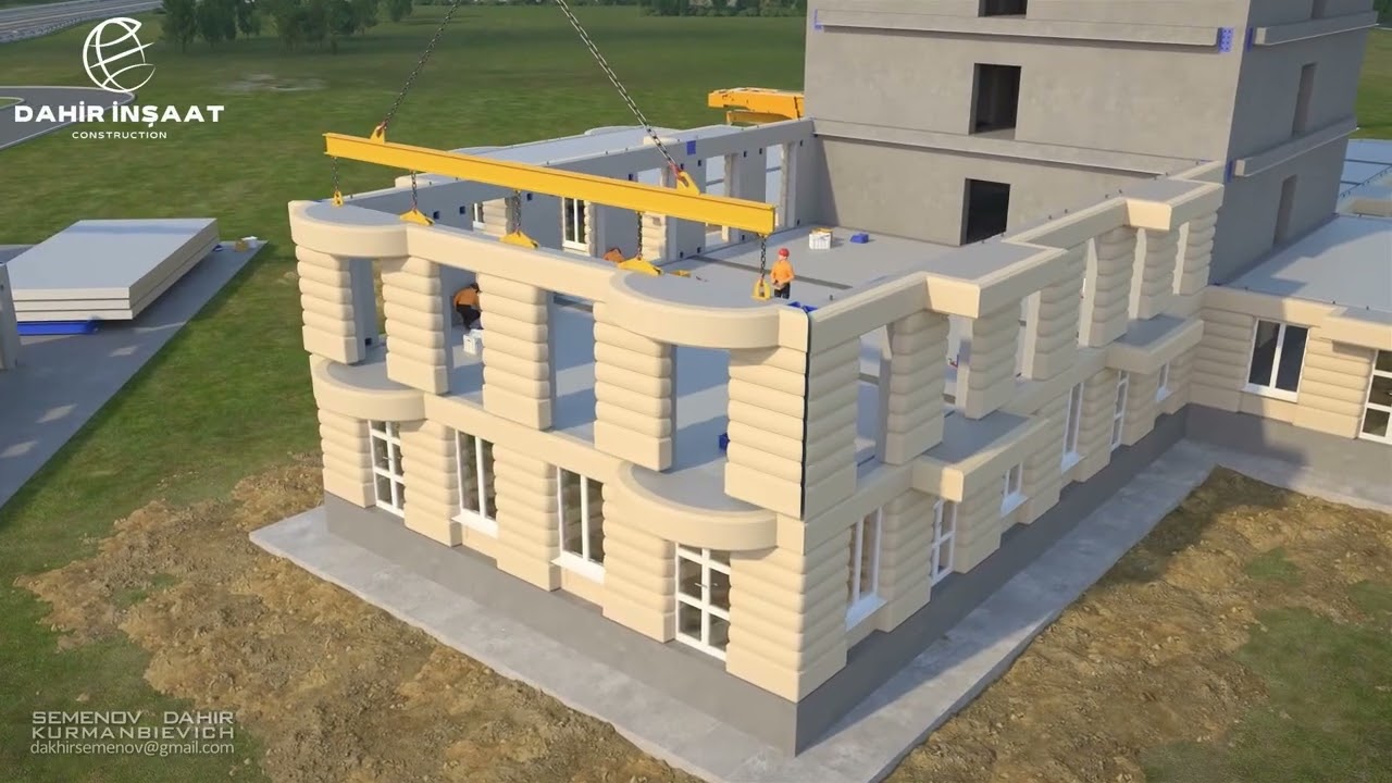 MONOLITE WALL PANEL CONSTRUCTION SYSTEM - YouTube