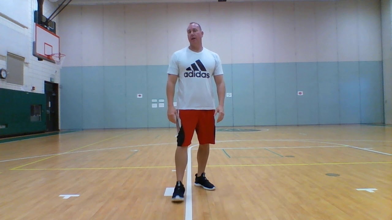 Line jump workout 1 - YouTube