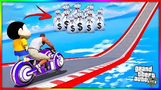 Shin-chan And Franklin | Climb Ramp Challenge in GTA 5 ... | Doovi
