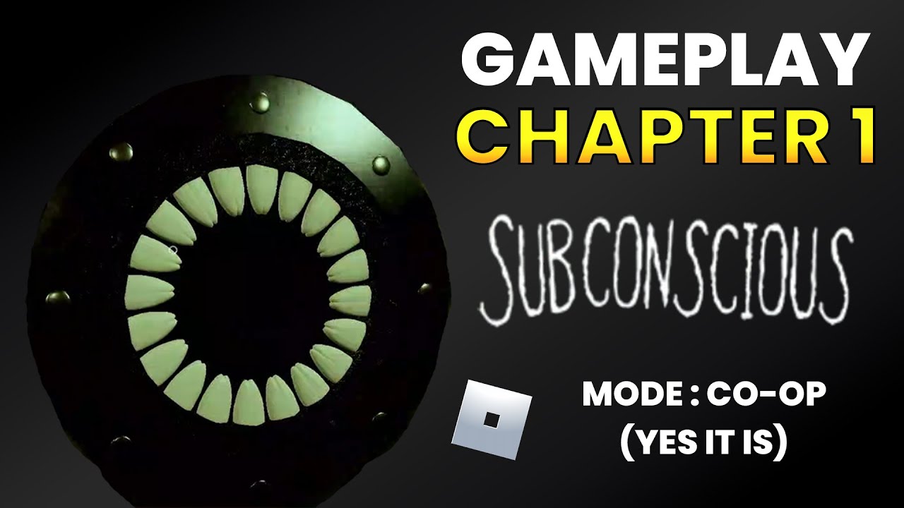 MENELUSURI ALAM MIMPI | GAMEPLAY SUBCONSIOUS CHAPTER 1 | ROBLOX ...