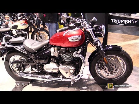 2018 Triumph Bonneville Speedmaster - Walkaround - 2017 EICMA Milan Motorcycle Exhibition